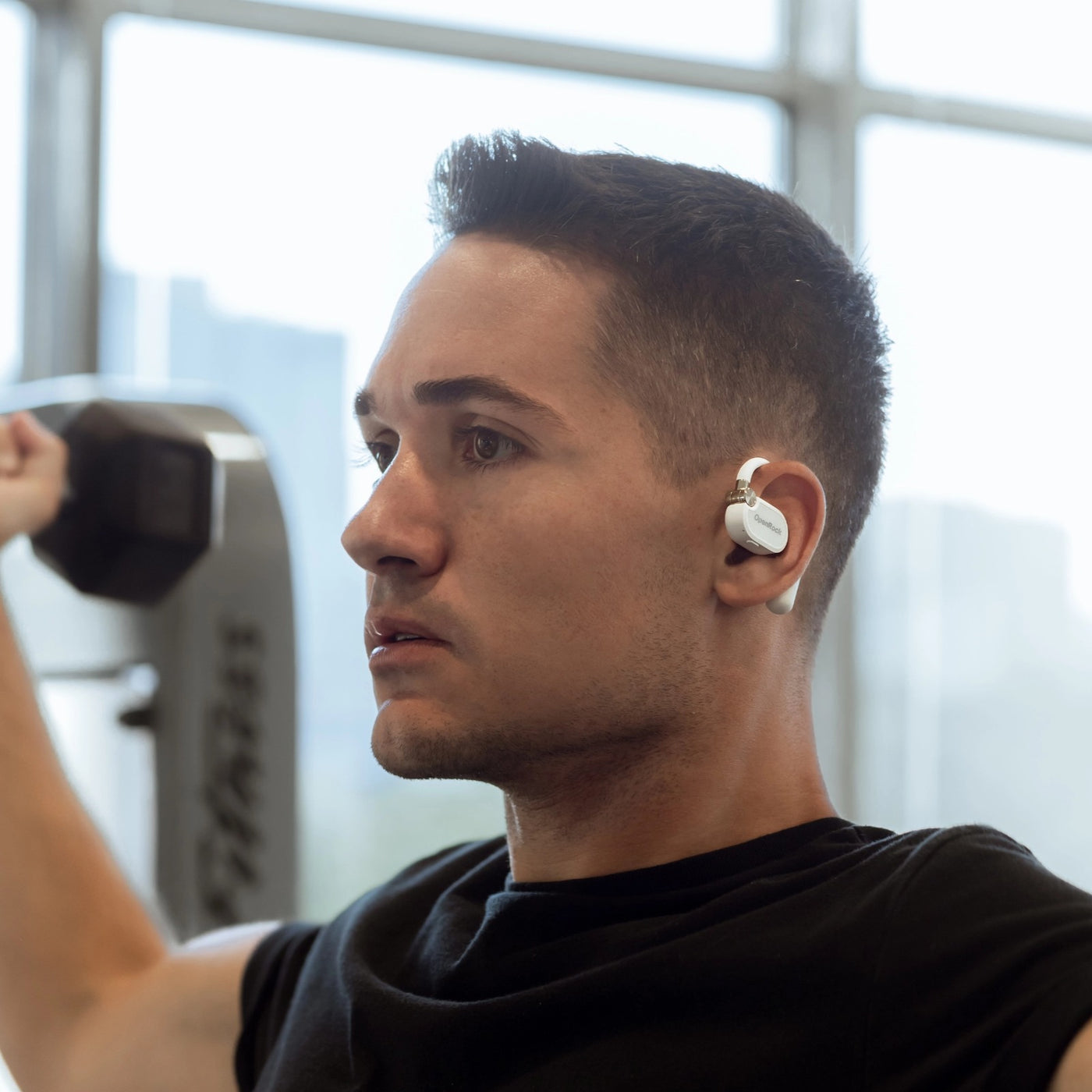 OPENROCK X Open-Ear Sport Earbuds Bluetooth 5.3 Air Conduction Tech